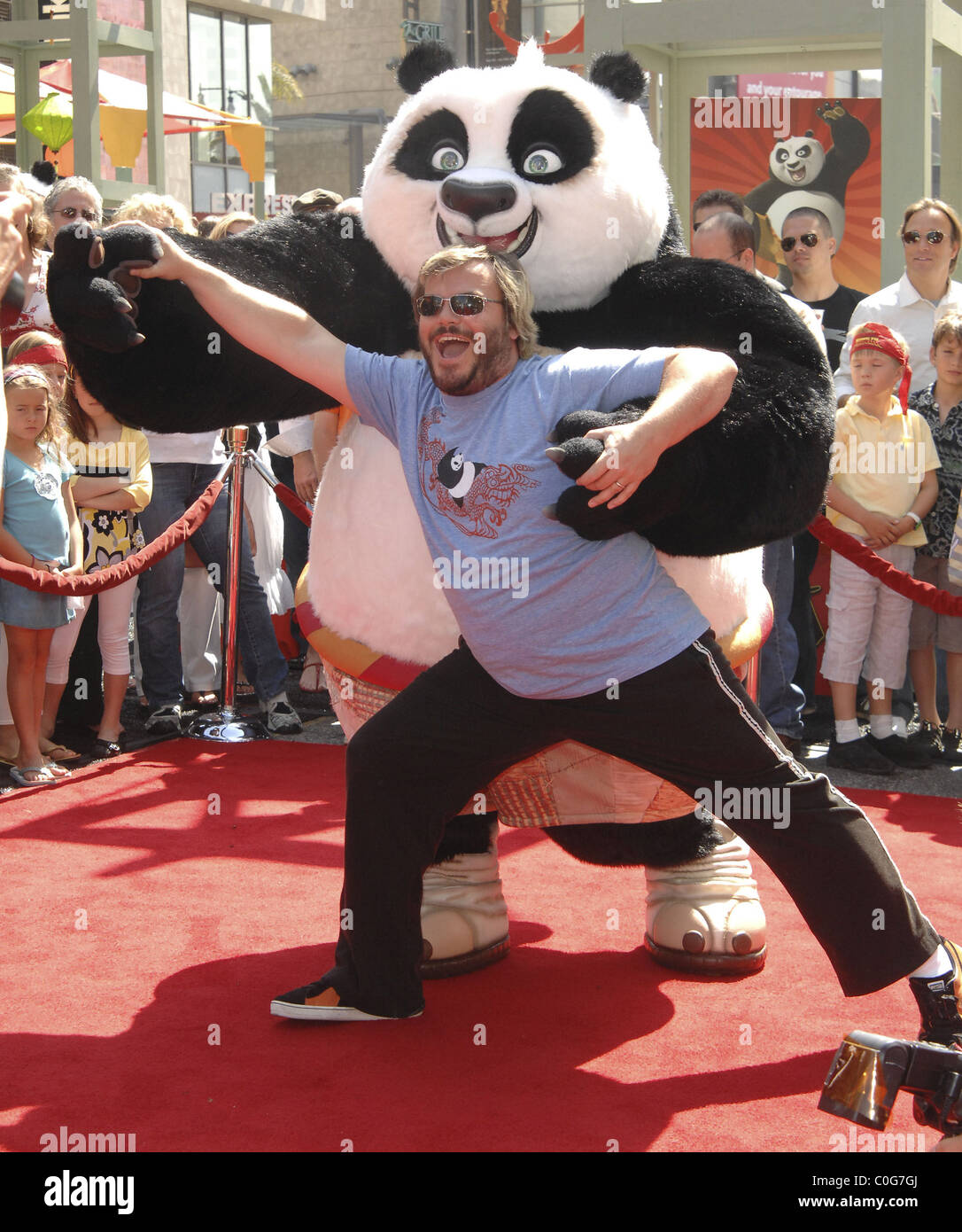 Jack Black, Kung Fu Panda Los Angeles premiere Grauman's Chinese ...
