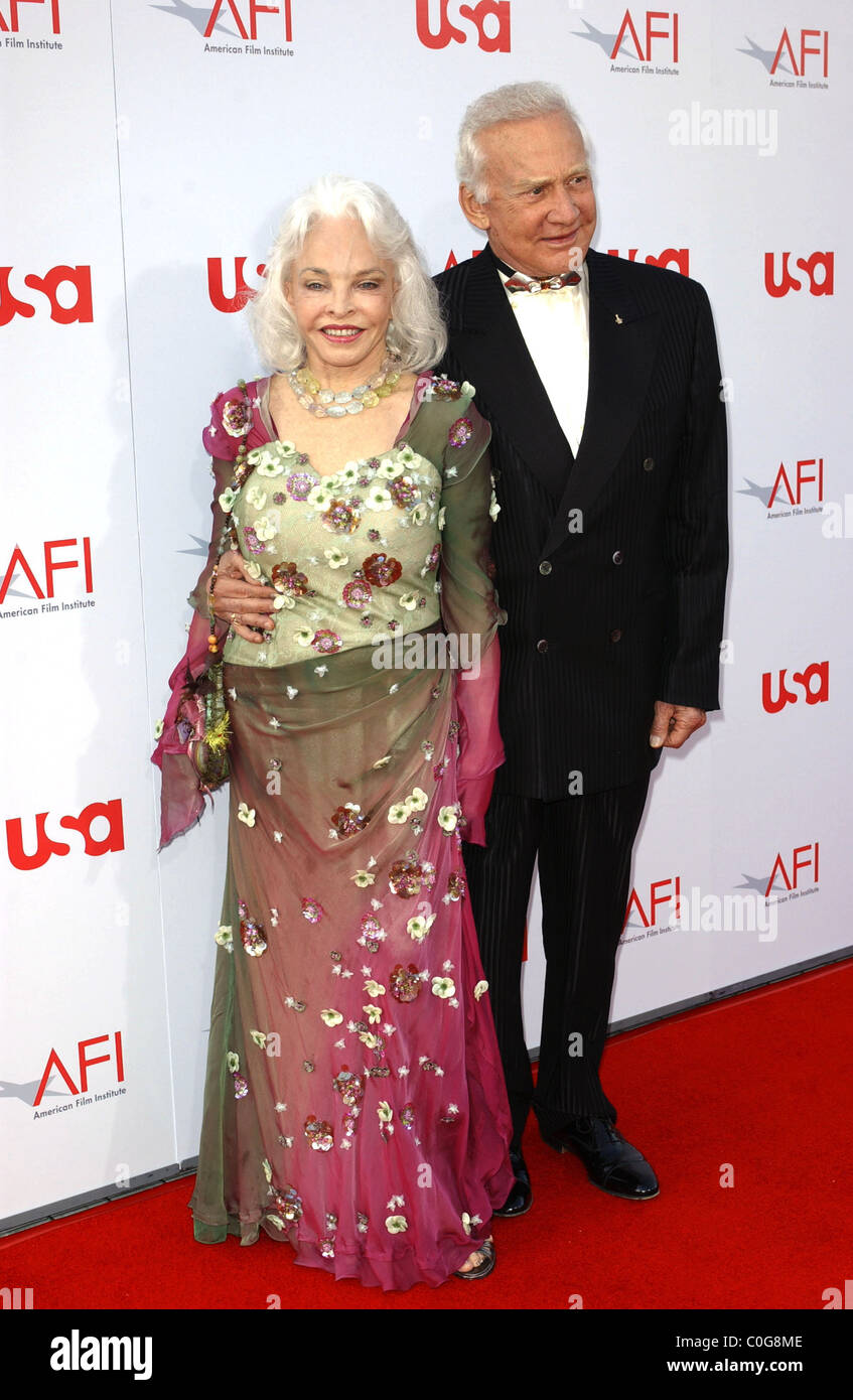 Buzz Aldrin and Lois Driggs 36th AFI Lifetime achievement award ...