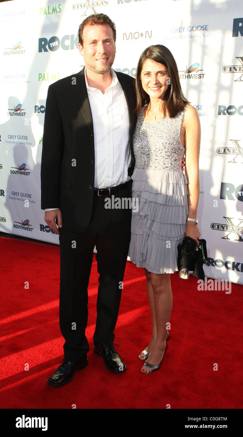 Ryan Jaffe and guest at the screening of 'The Rockers' at the CineVegas ...