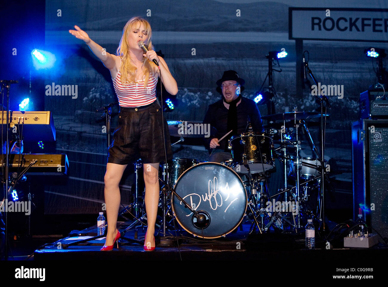 Duffy performs at the shepherds bush empire in london hi-res stock ...