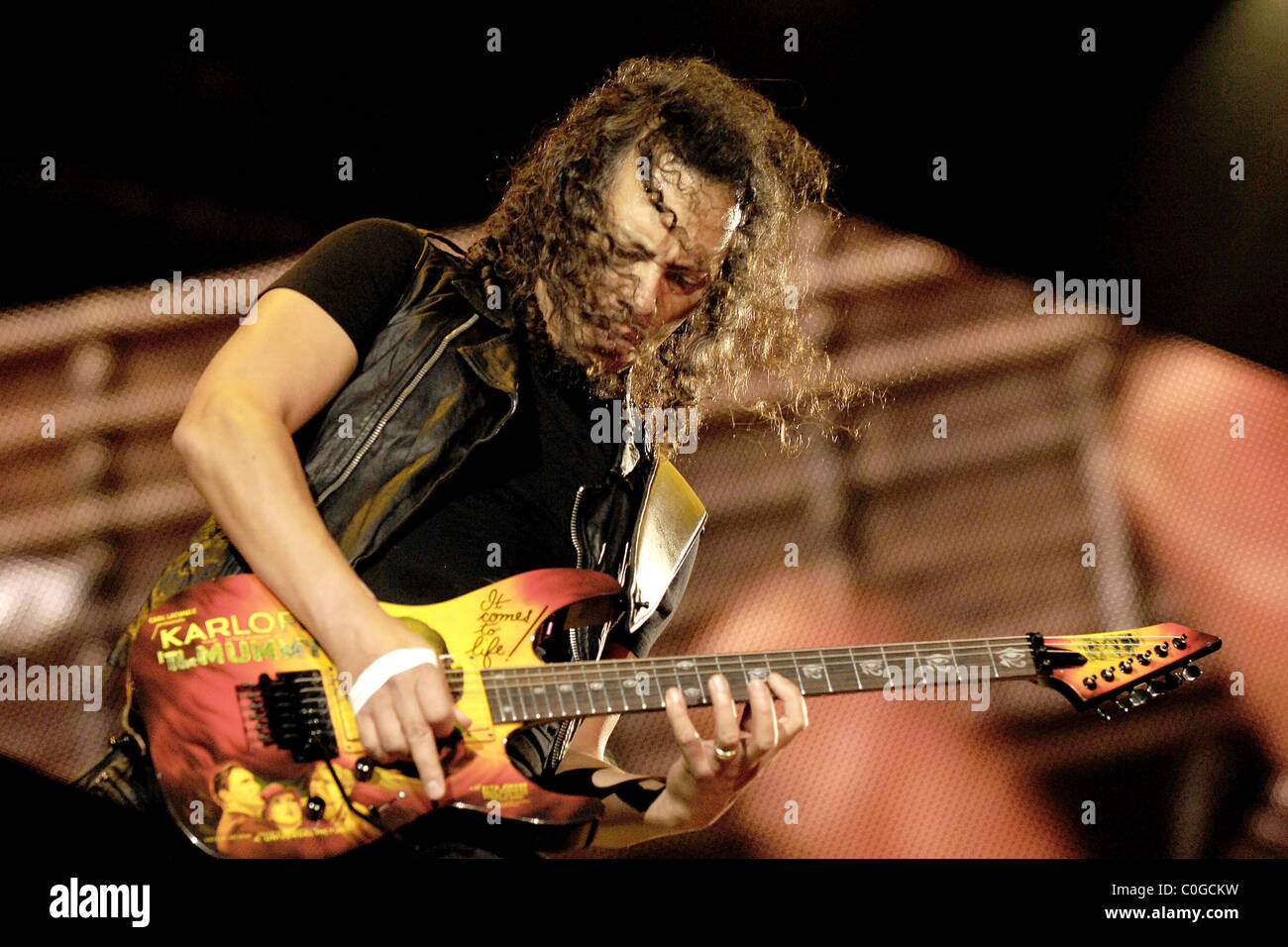 Kirk hammett of metallica hi-res stock photography and images - Alamy