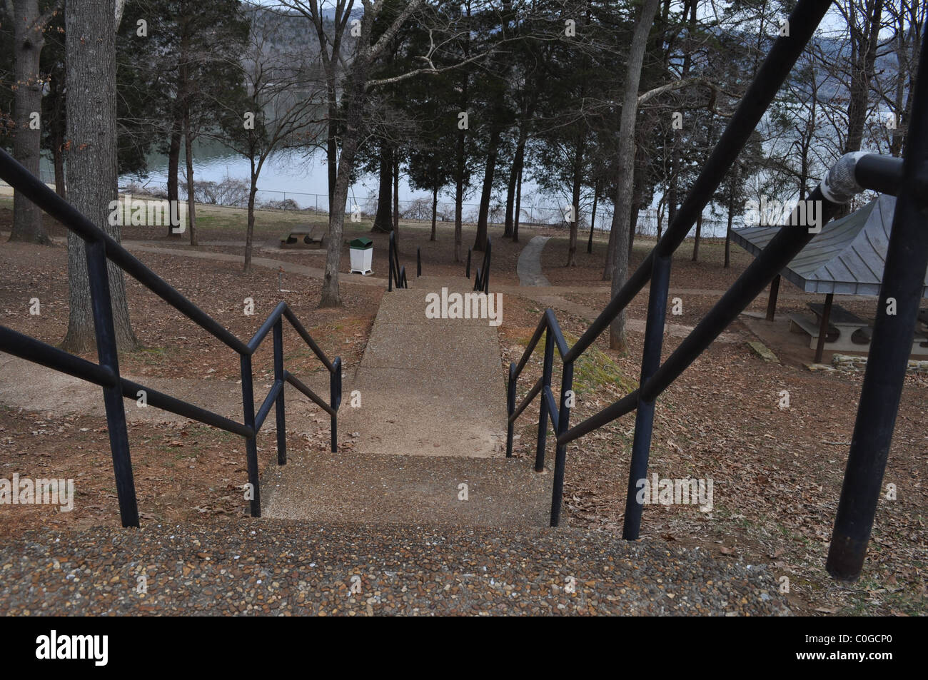 Hand rails steps hi-res stock photography and images - Alamy