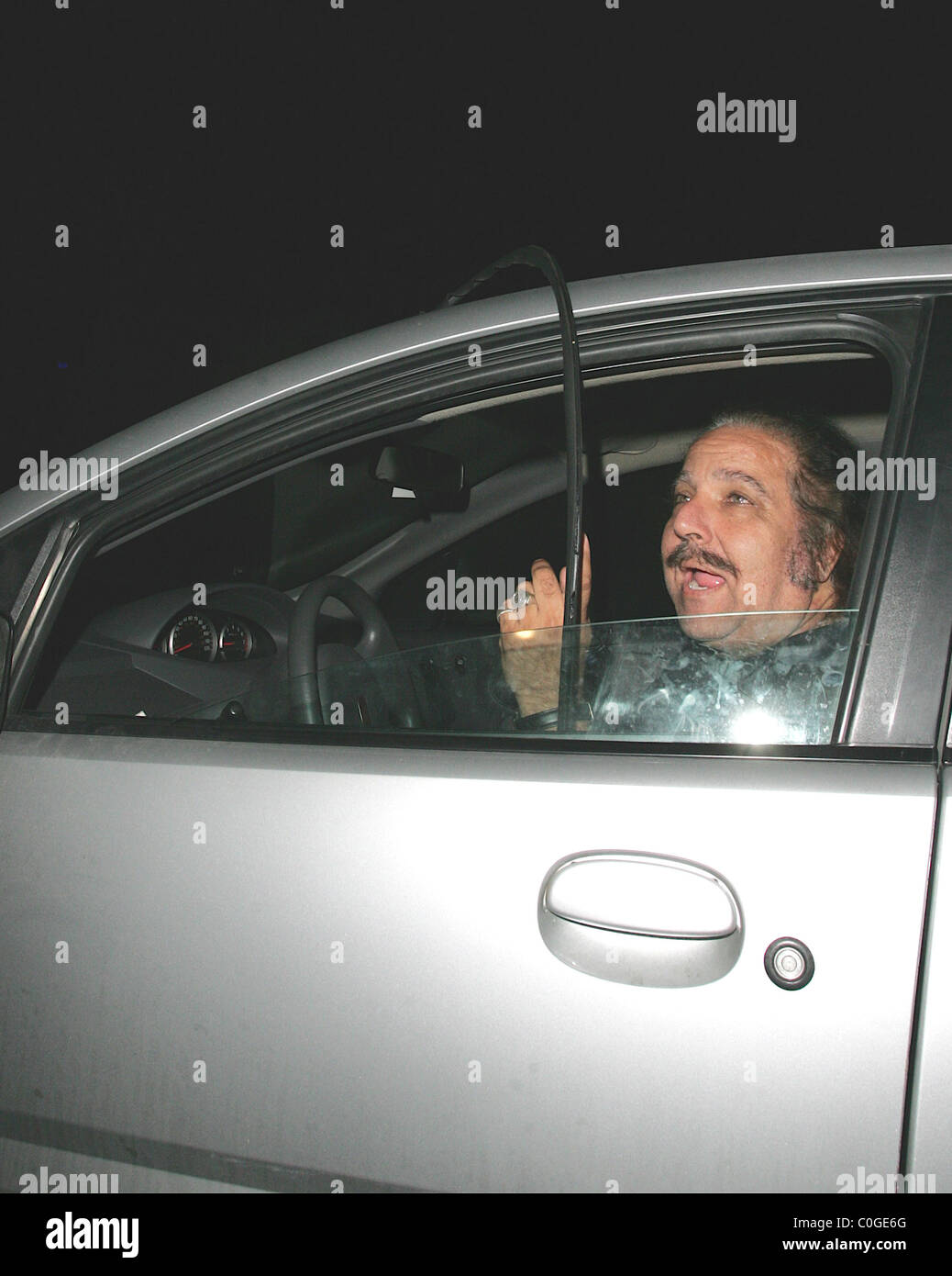 Ron Jeremy leaving Dan Tanas restaurant Los Angeles, California - 05.06 ...
