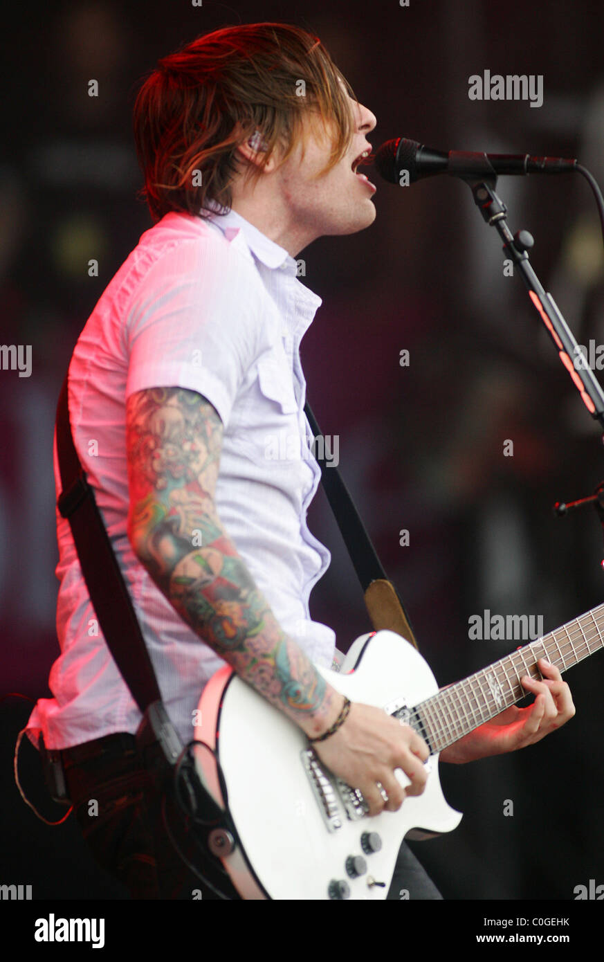 From First to Last performing live at Rock am Ring 2008 Nuerburg ...