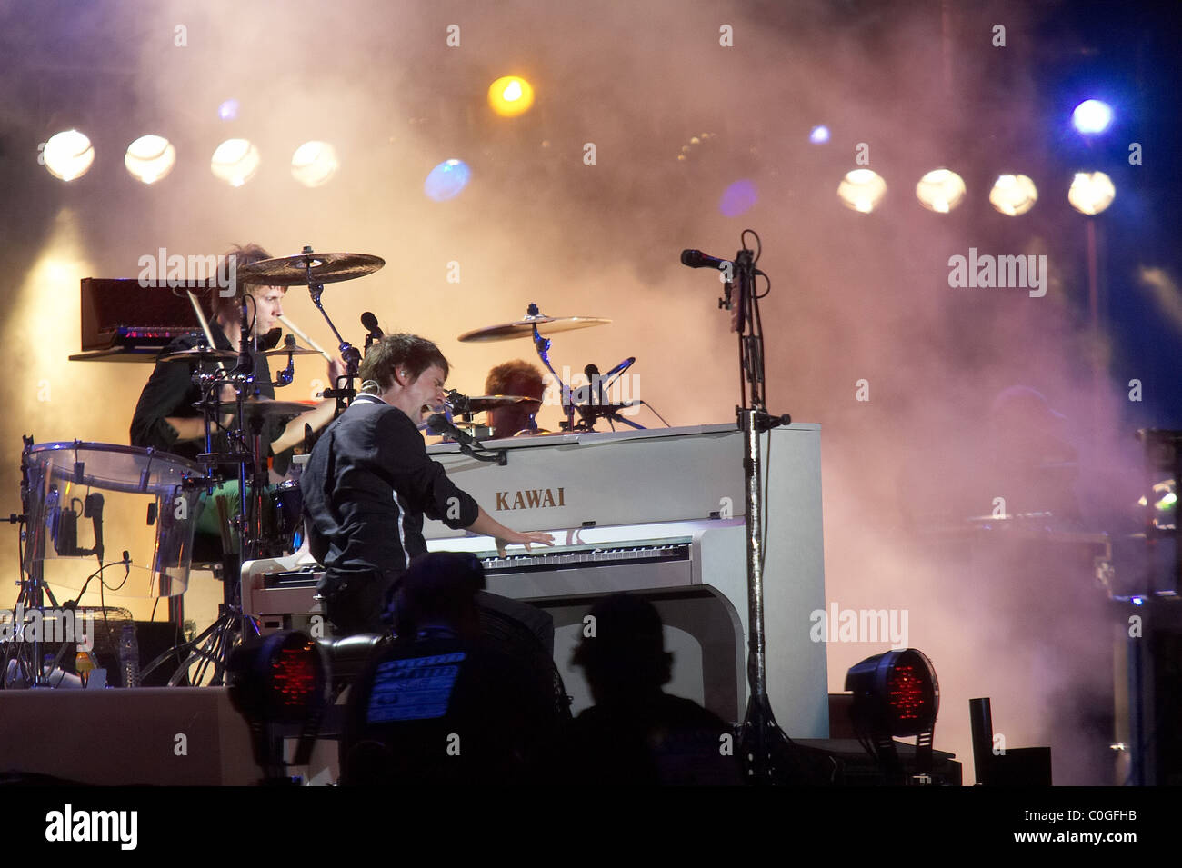 Muse performing live at Rock in Rio Lisboa 2008 Lisbon, Portugal - 06. ...