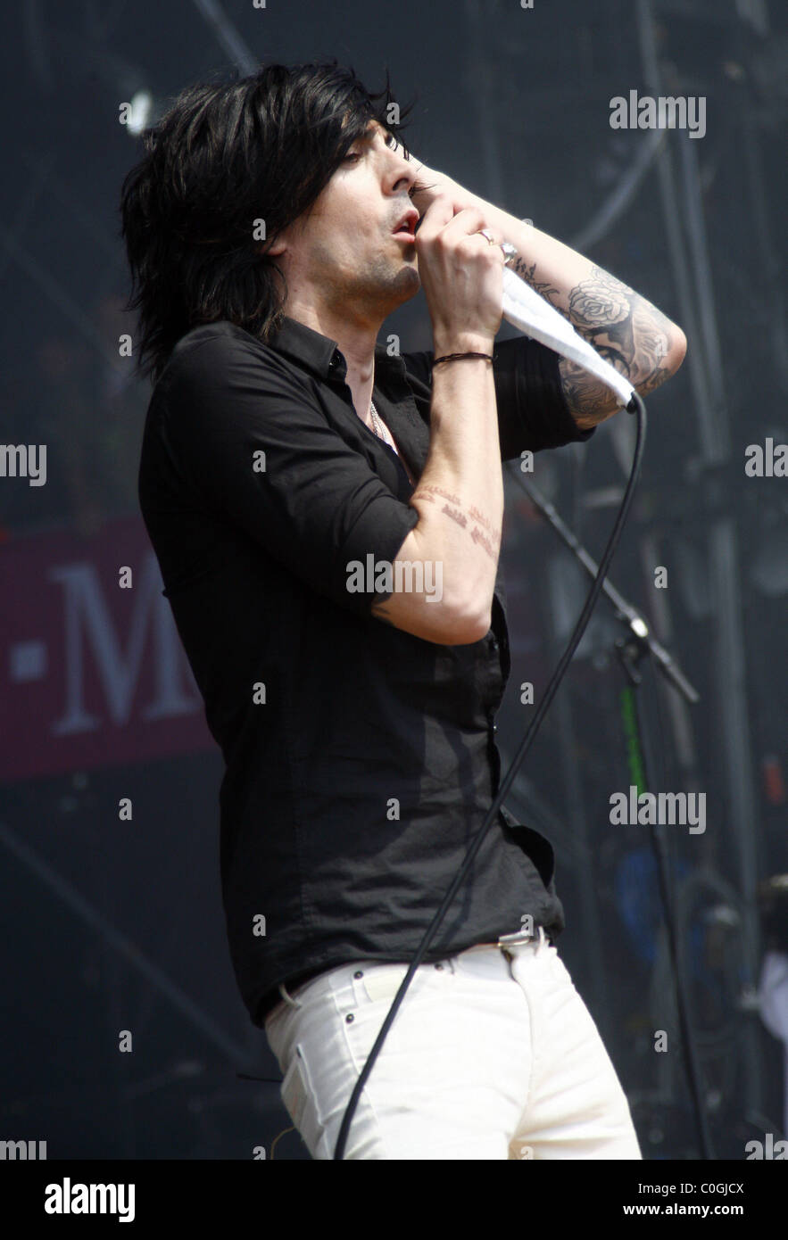 Lost Prophets performing live at Rock am Ring 2008 Nuerburg, Germany ...