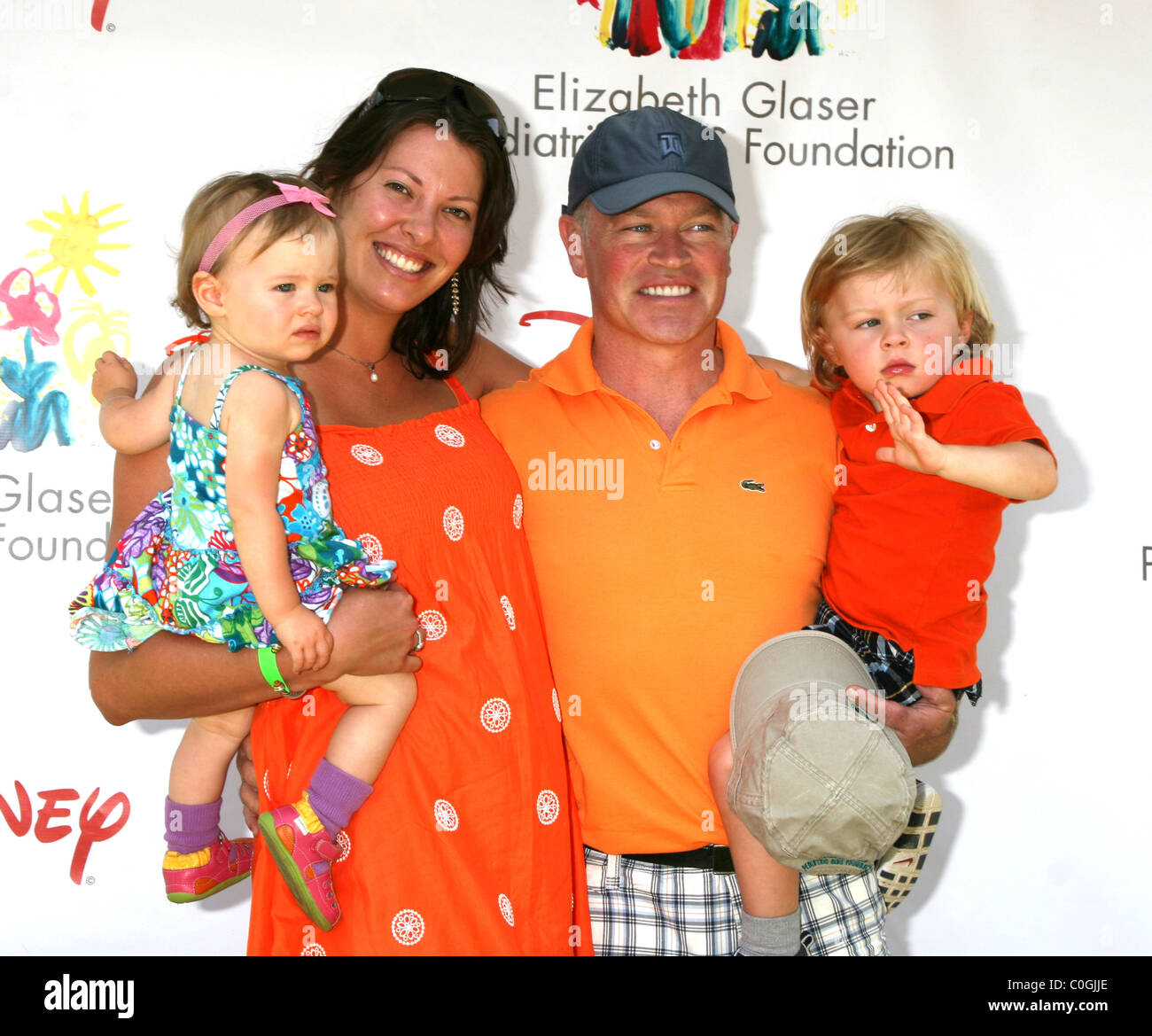 Neal mcdonough and family hi-res stock photography and images - Alamy