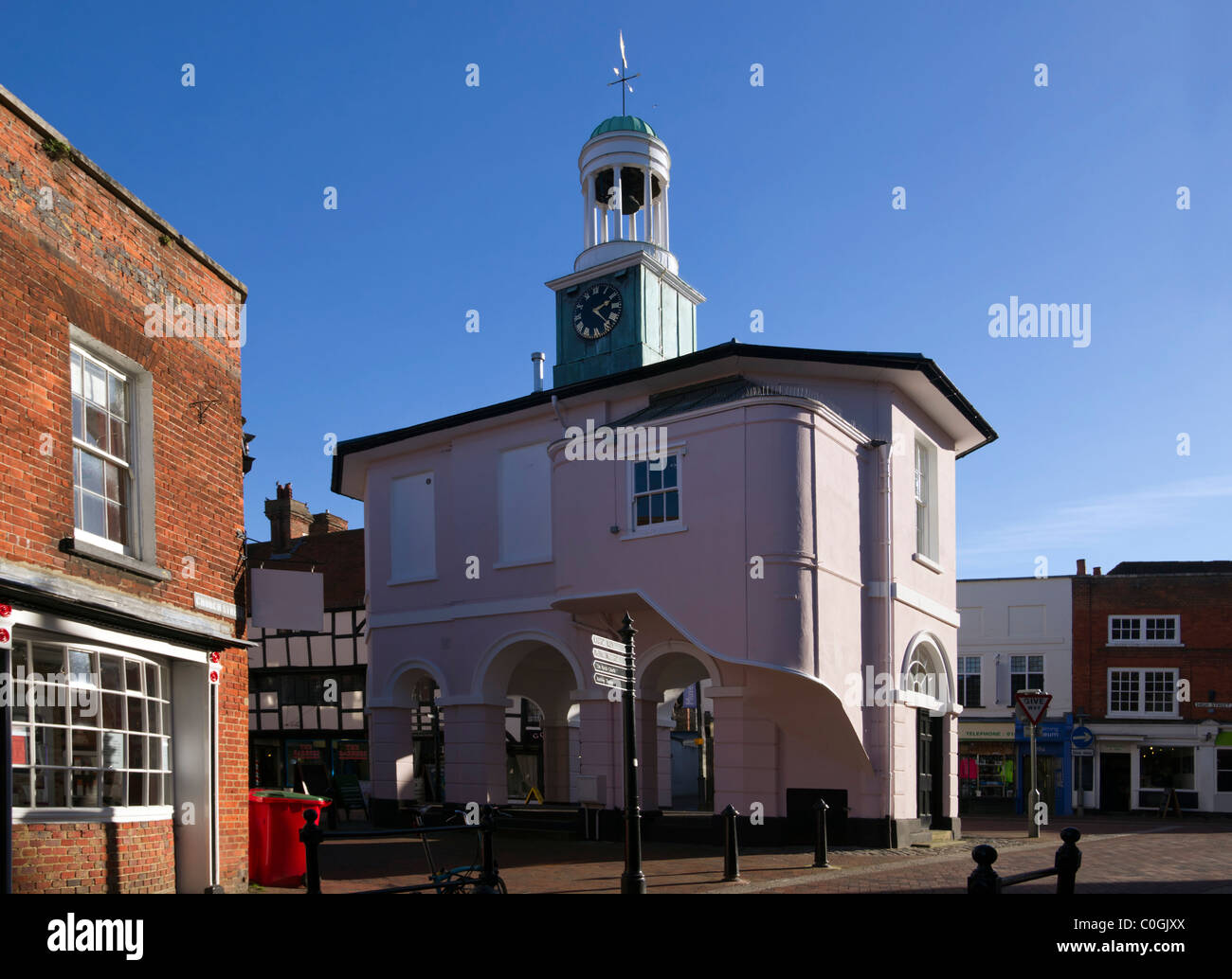 Pepperpot, old town hall, Godalming Stock Photo - Alamy