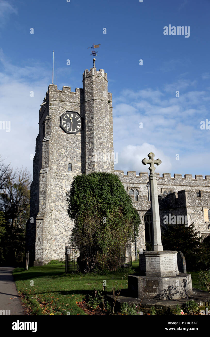 St marys parish church chilham kent hi-res stock photography and images ...