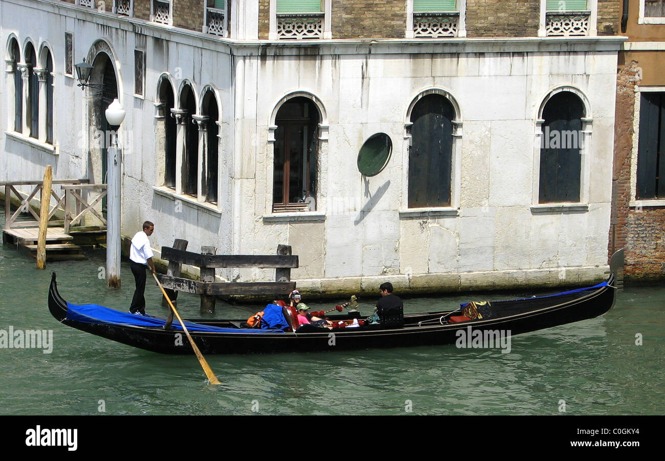 Venice, Italy - Gondola ride Stock Photo - Alamy