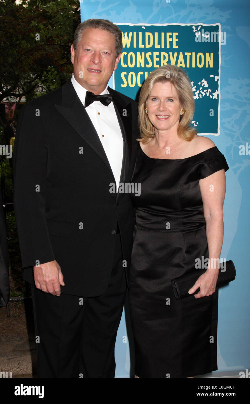 Al Gore and Tipper Gore The Wildlife Conservation Society Safari! India ...