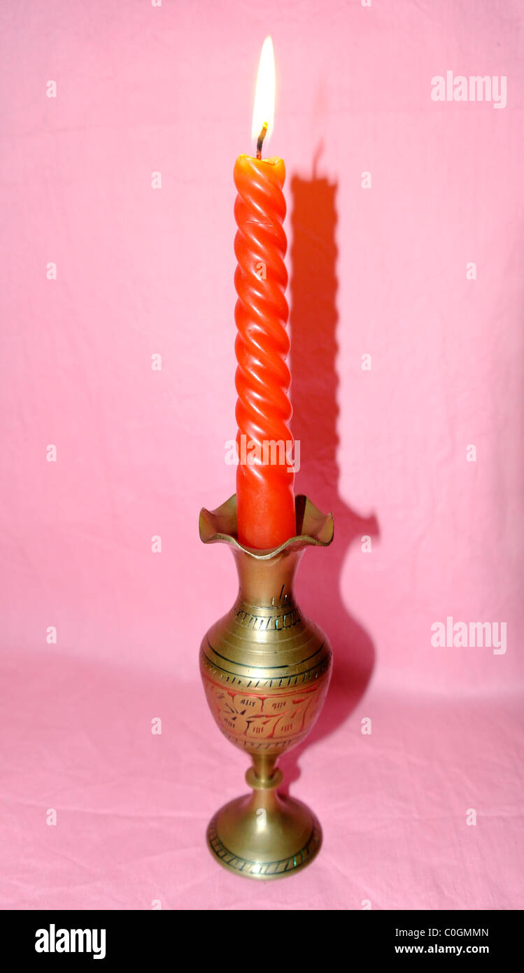 Red Candlestick High Resolution Stock Photography and Images - Alamy