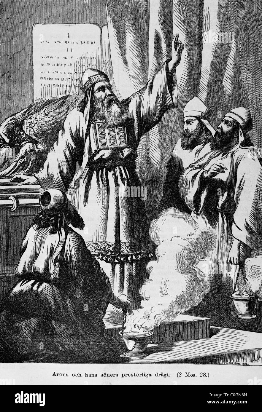 Aaron illustration hi-res stock photography and images - Alamy