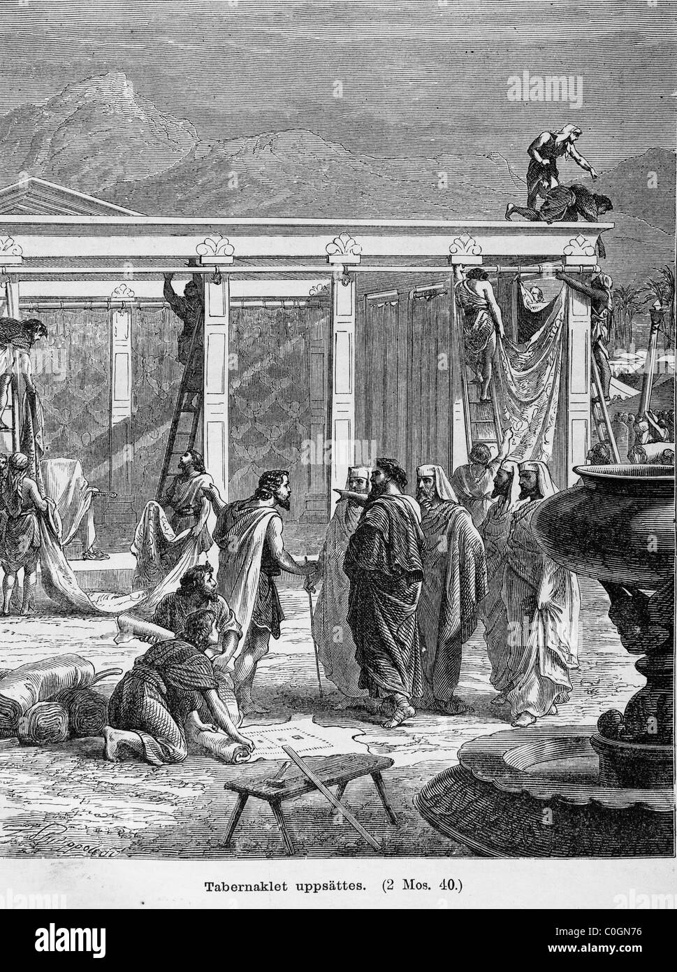 Tabernacle is set up Stock Photo - Alamy