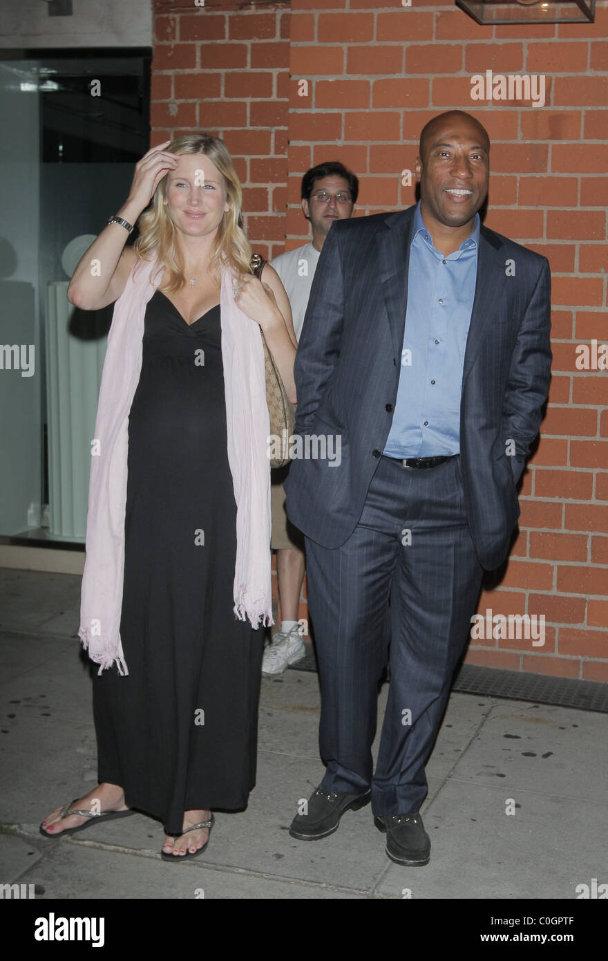 Byron Allen Wife Jennifer Lucas High Resolution Stock Photography and ...