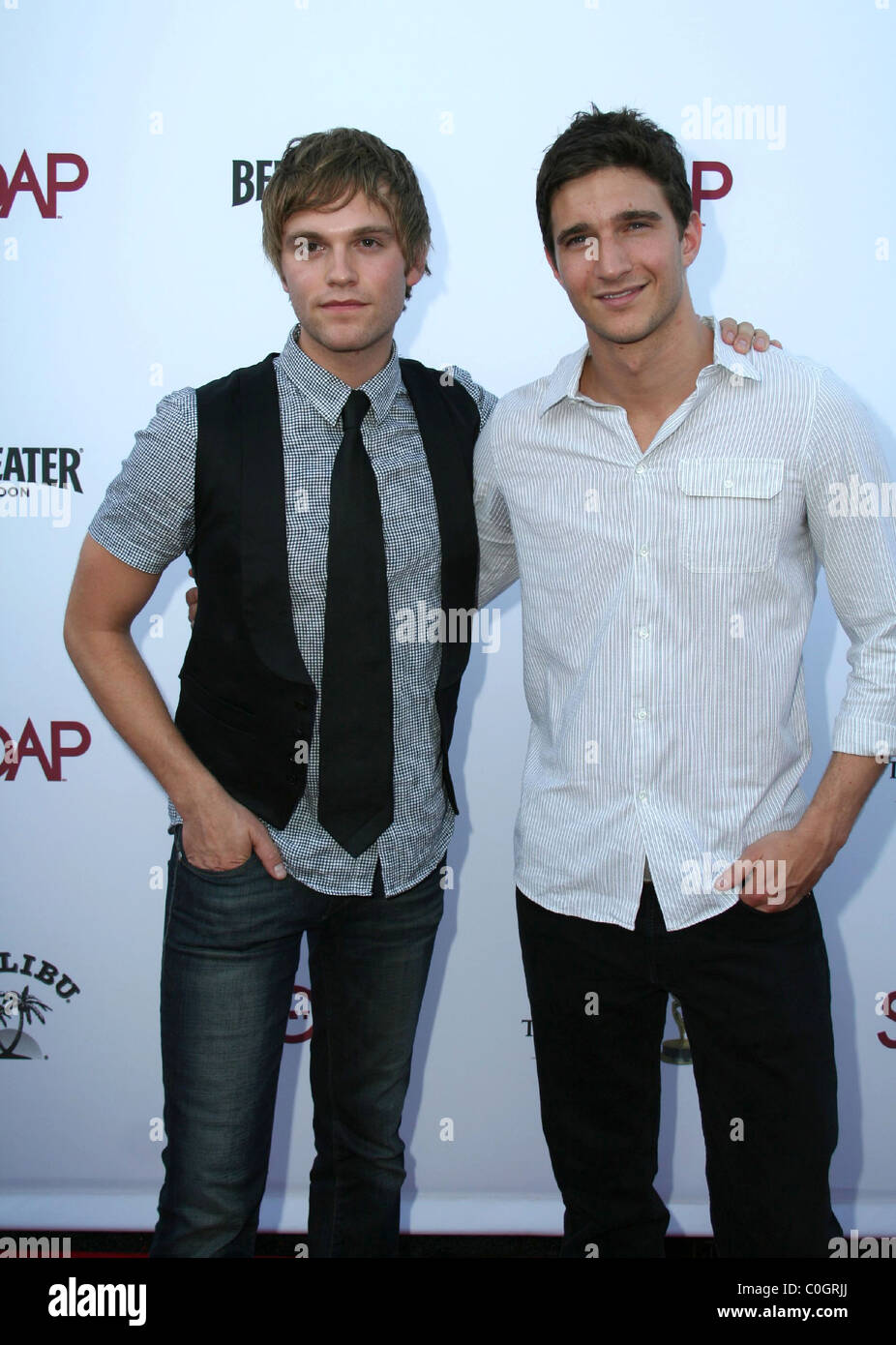 Van Hansis and Jake Silbermann SoapNet Night Before Party for the ...