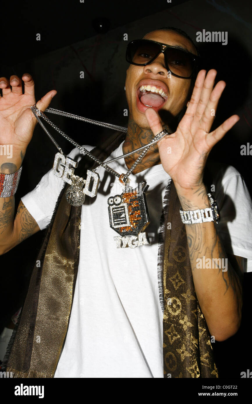 Tyga The launch party for Tyga's 'No Introduction' album at the W Hotel ...