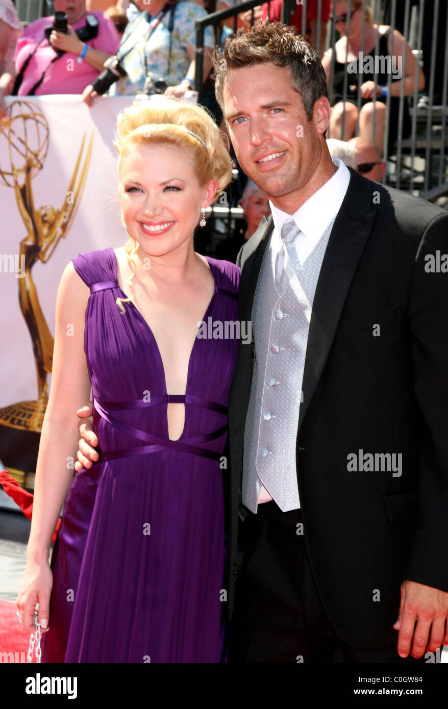Adrienne Frantz and Allen Nabors 35th Annual Daytime Emmy Awards at the ...