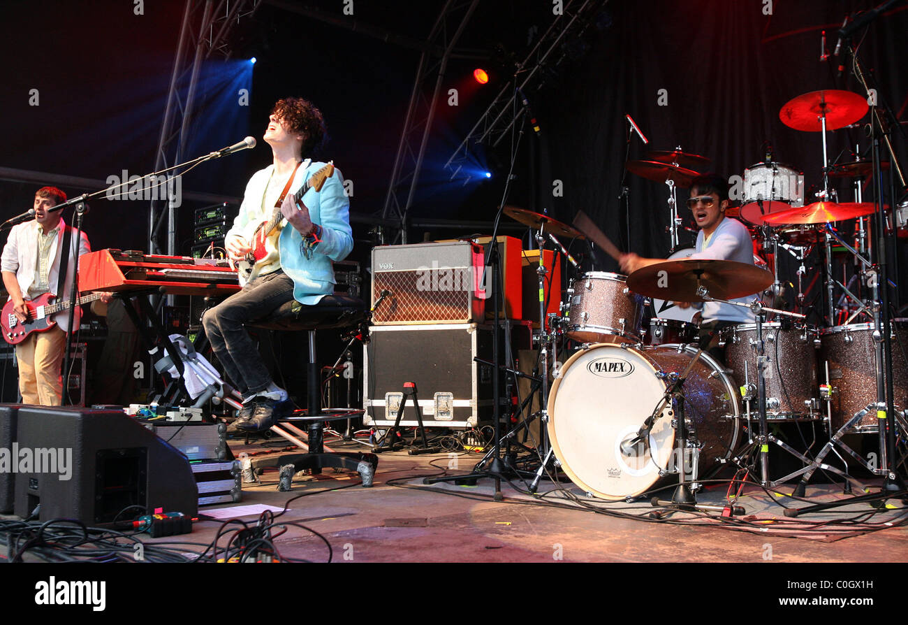 Blaine Harrison Mystery Jets High Resolution Stock Photography and ...