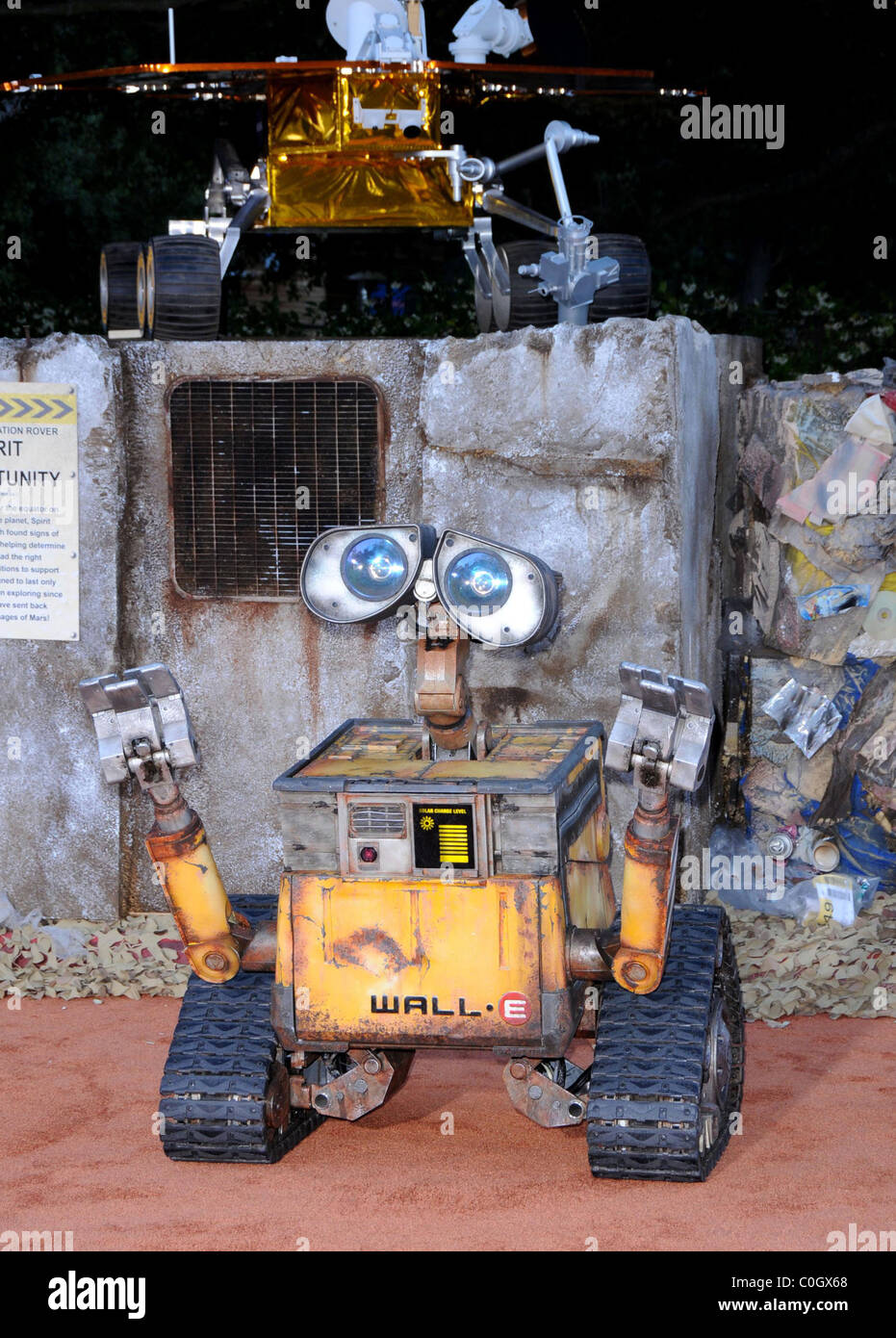 Wall E The premiere of 'WALL E' held at the Greek theatre. Los Angeles ...