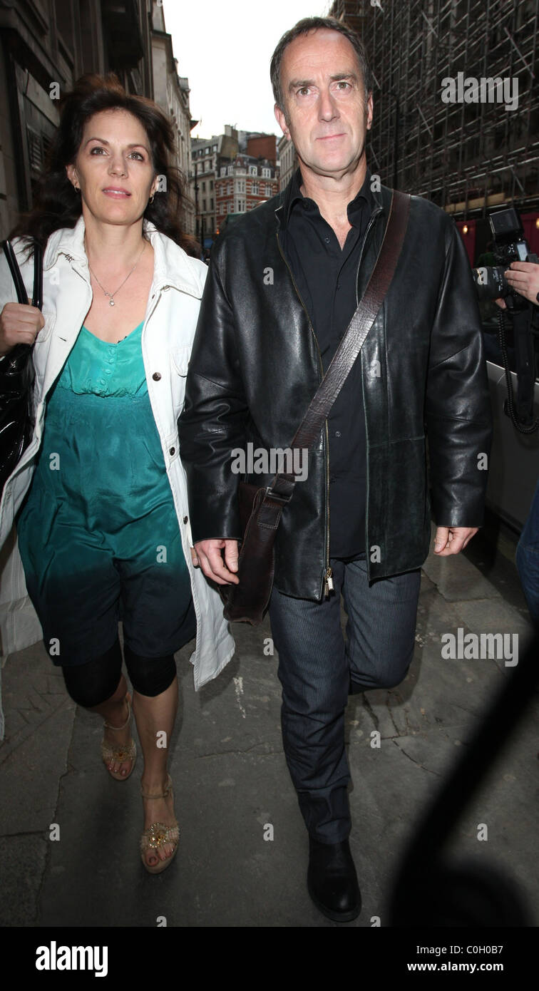 Angus Deayton Penny Smith hosts a book party to launch her first novel ...