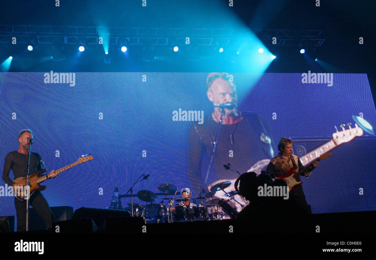 Lead singer of the police hi-res stock photography and images - Alamy