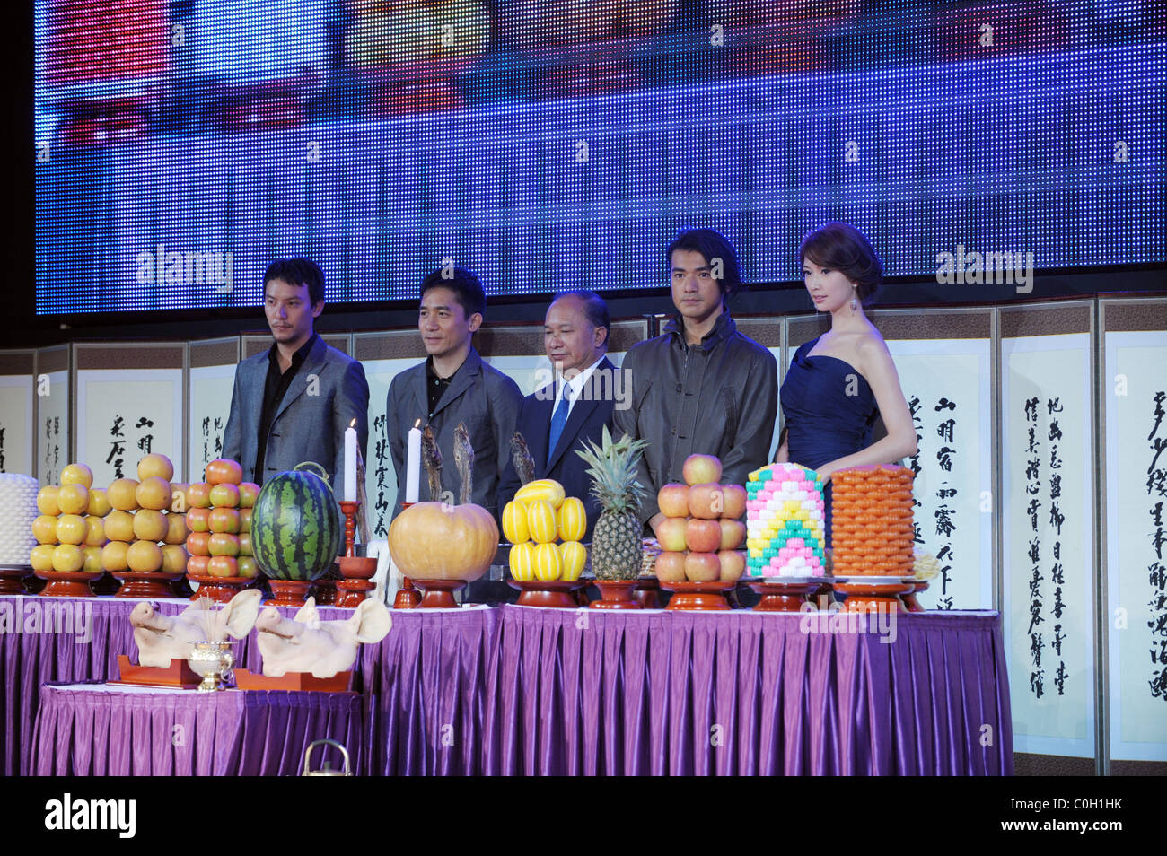 Chang Chen, Tony Leung, John Woo, Kaneshiro Takeshi and Lin Chi-Ling ...