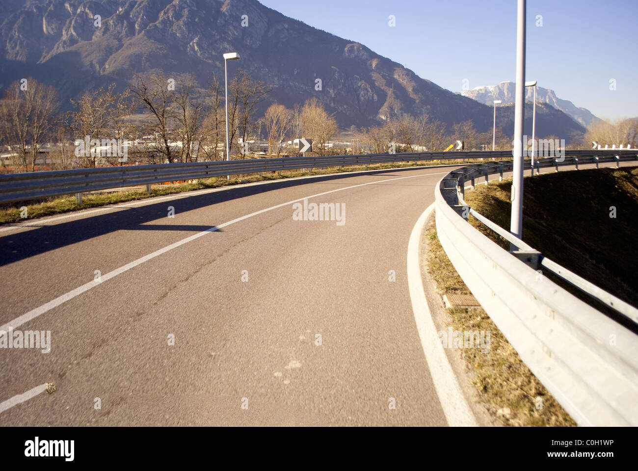 asphalt road motorway Stock Photo - Alamy