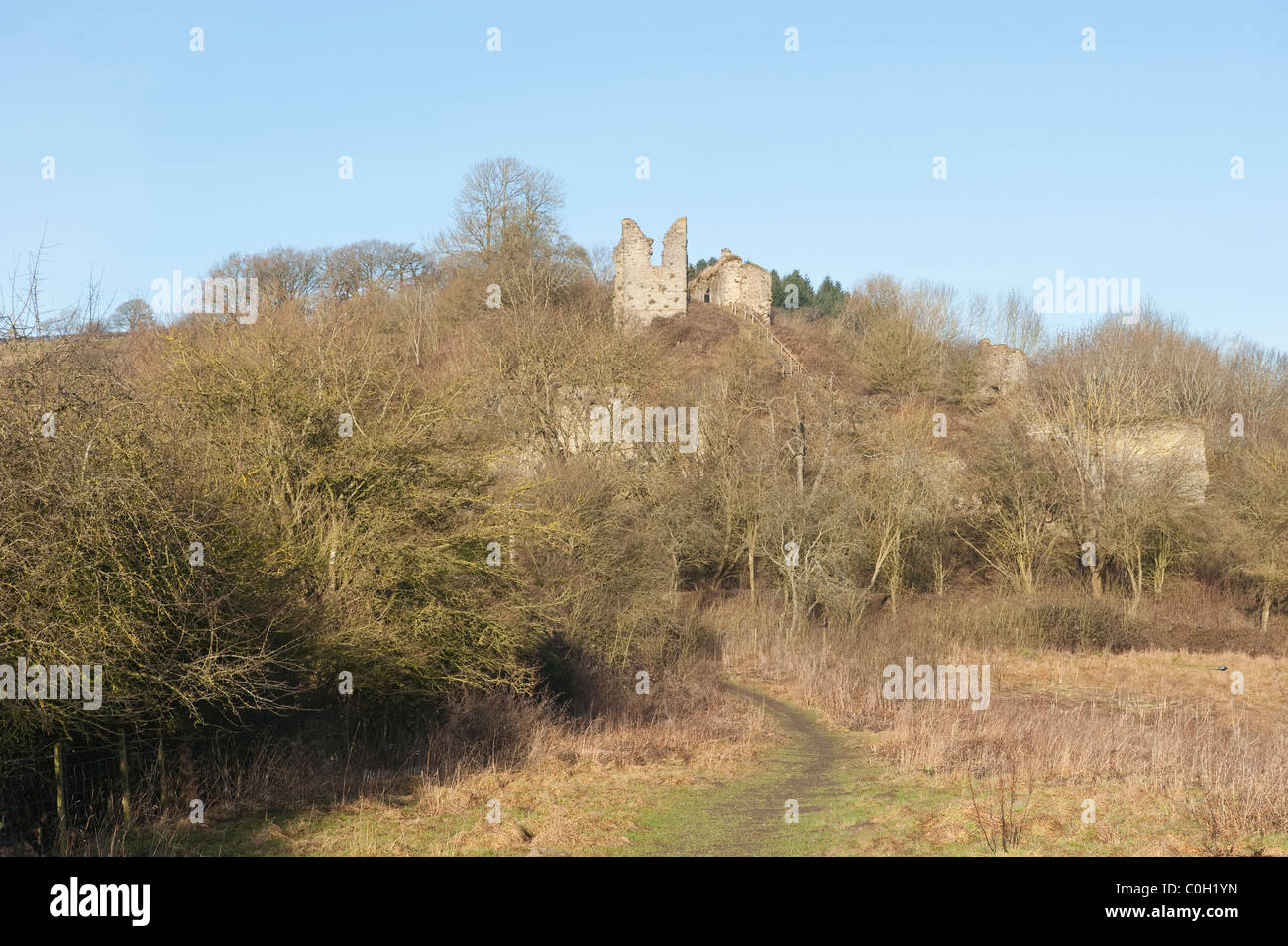 Wigmore castle hi-res stock photography and images - Alamy