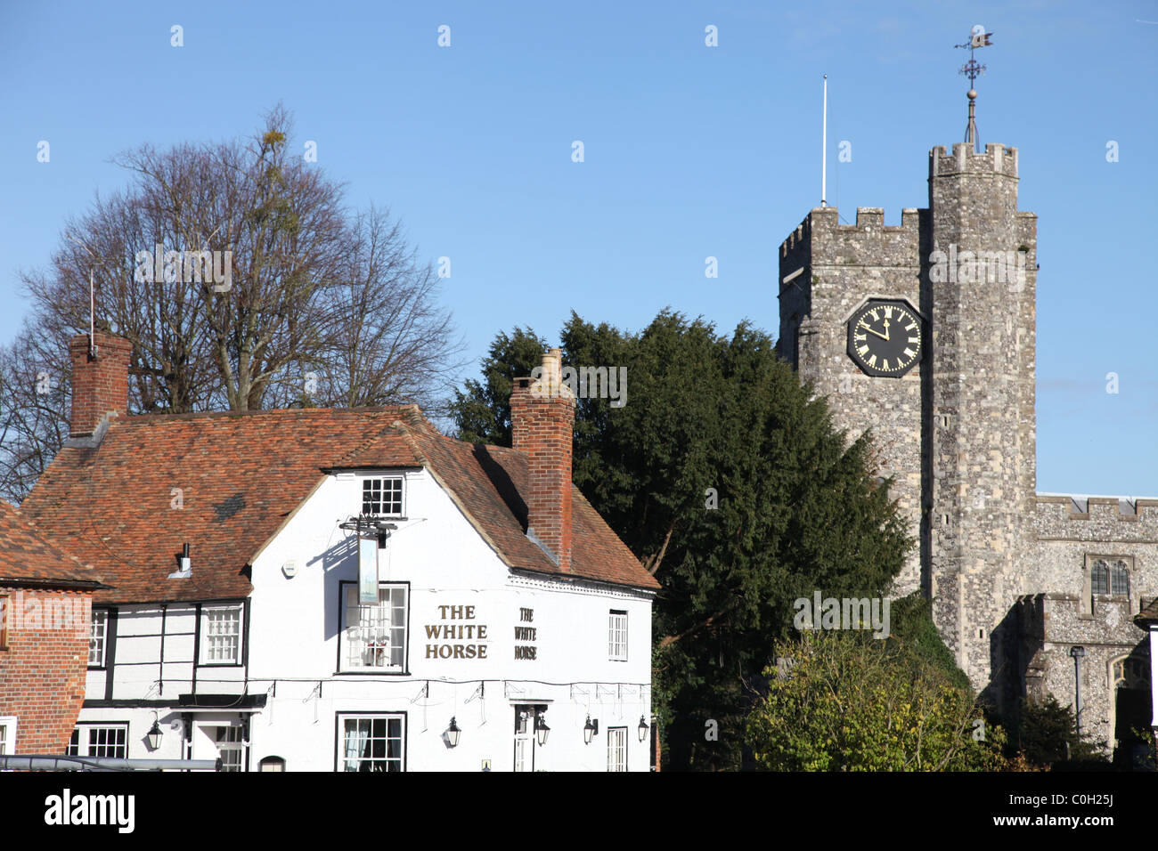 Village of Chilham in Kent, UK Stock Photo - Alamy