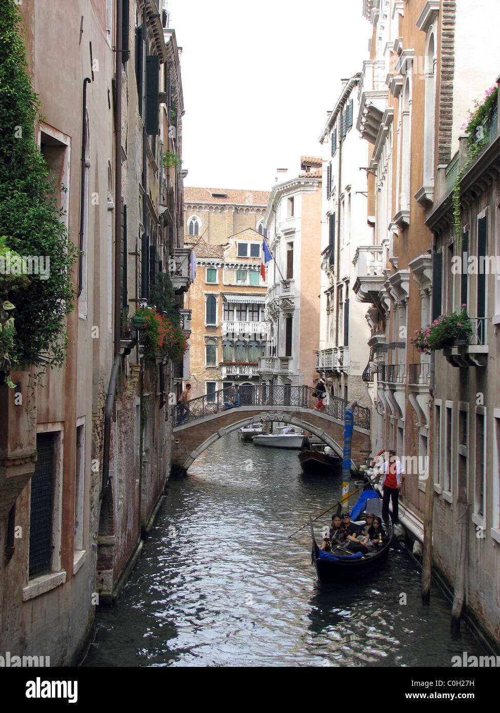 Venice, Italy - Gondola ride Stock Photo - Alamy