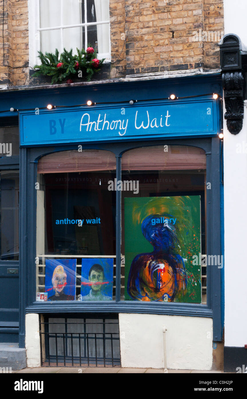 Anthony Wait art gallery in the old town of Margate Stock Photo - Alamy