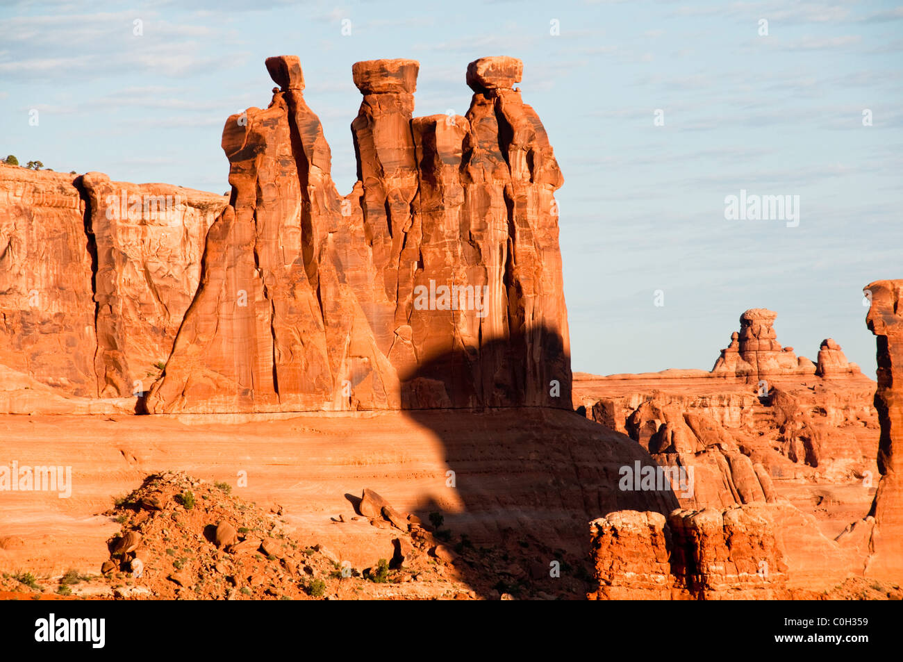 The Organ, Courthouse Towers,Tower of Babel, Rock Formations,Pinnacles ...