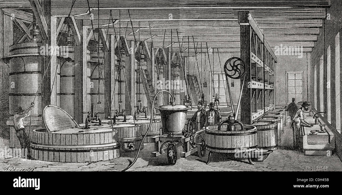 19th century factory america hi-res stock photography and images - Alamy