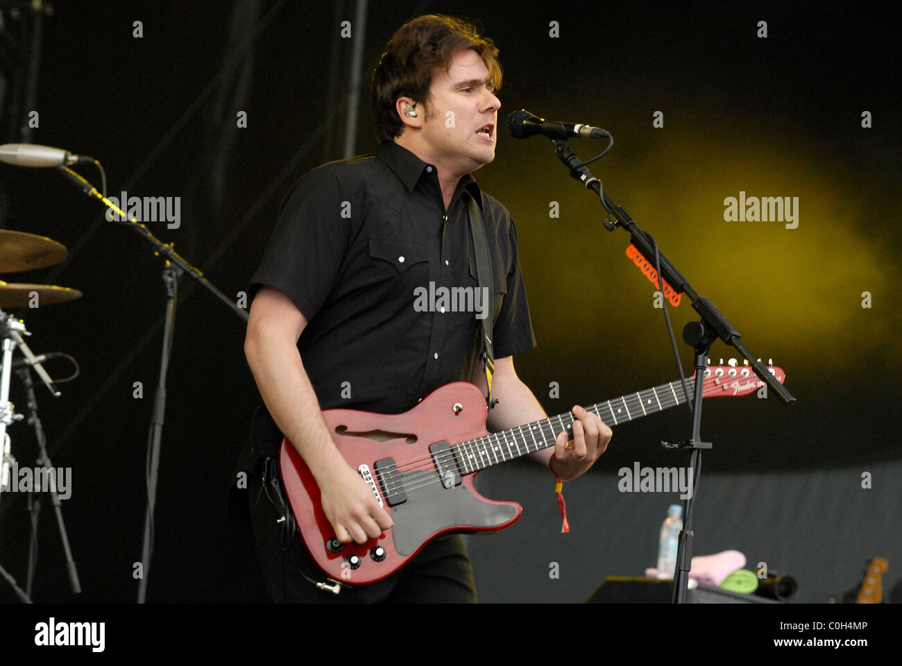 Jim Adkins of Jimmy Eat World Download Festival 2008 - Day Three ...