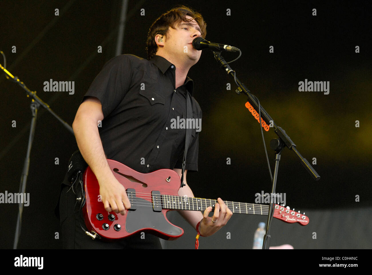 Jim Adkins of Jimmy Eat World Download Festival 2008 - Day Three ...