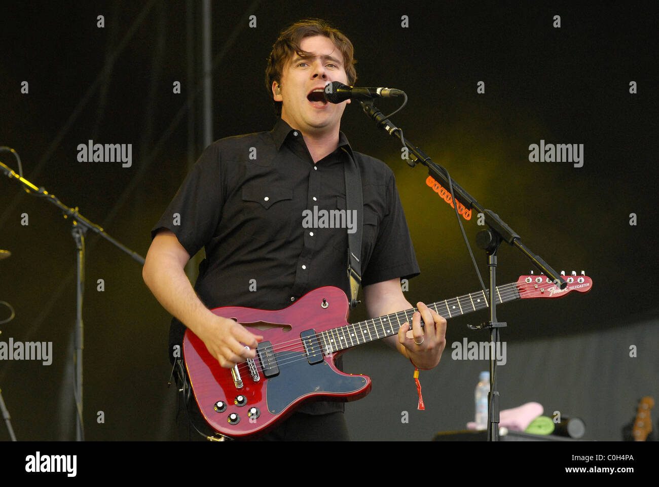 Jim Adkins of Jimmy Eat World Download Festival 2008 - Day Three ...