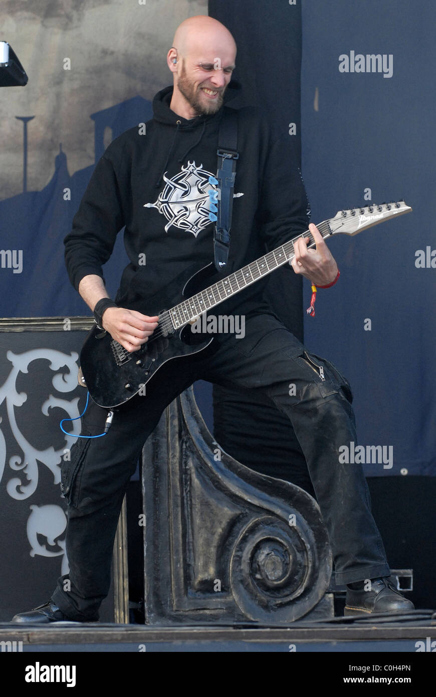 Robert Westerholt of Within Temptation Download Festival 2008 - Day ...
