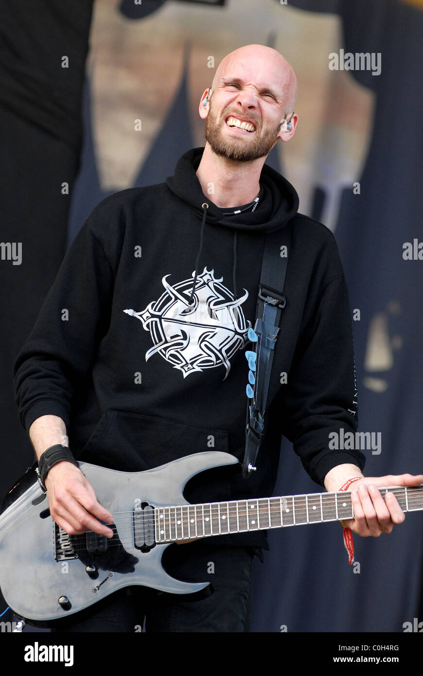 Robert Westerholt of Within Temptation Download Festival 2008 - Day ...