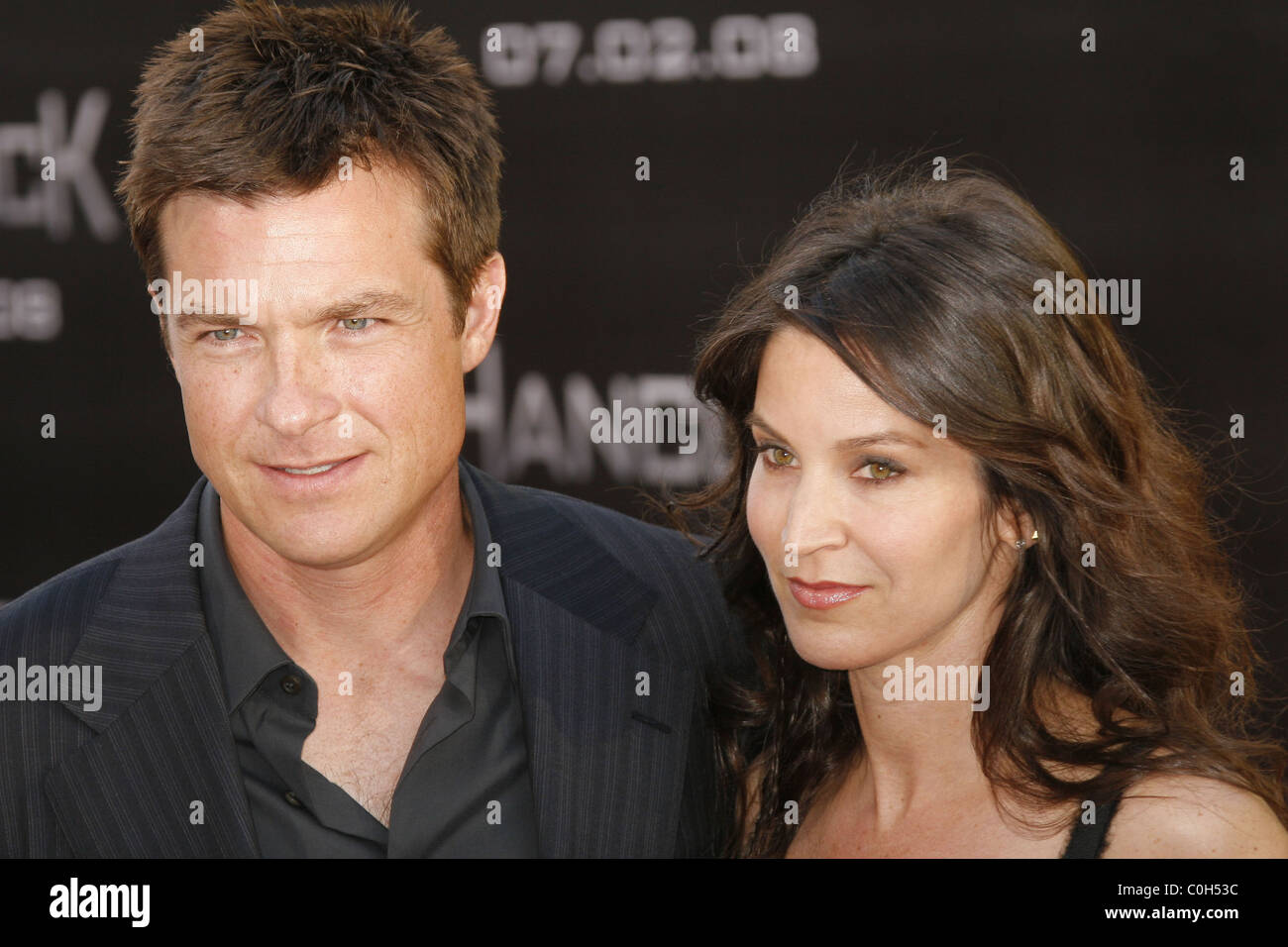 Jason Bateman and wife Amanda Anka 'Hancock' Los Angeles Premiere ...