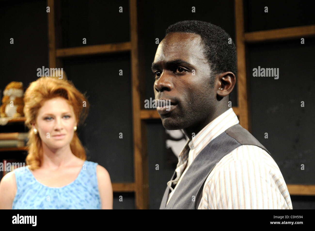 Sally Leonard and Jimmy Akingbola 'Look Back in Anger' held at the ...