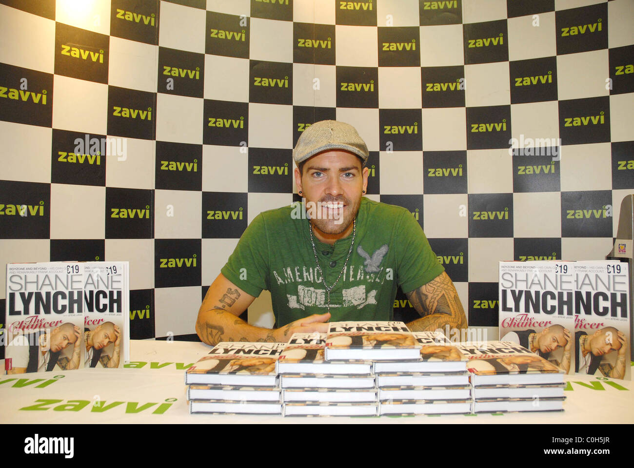Shane Lynch signing copies of his autobiography 'The Chancer' at Zavvi ...