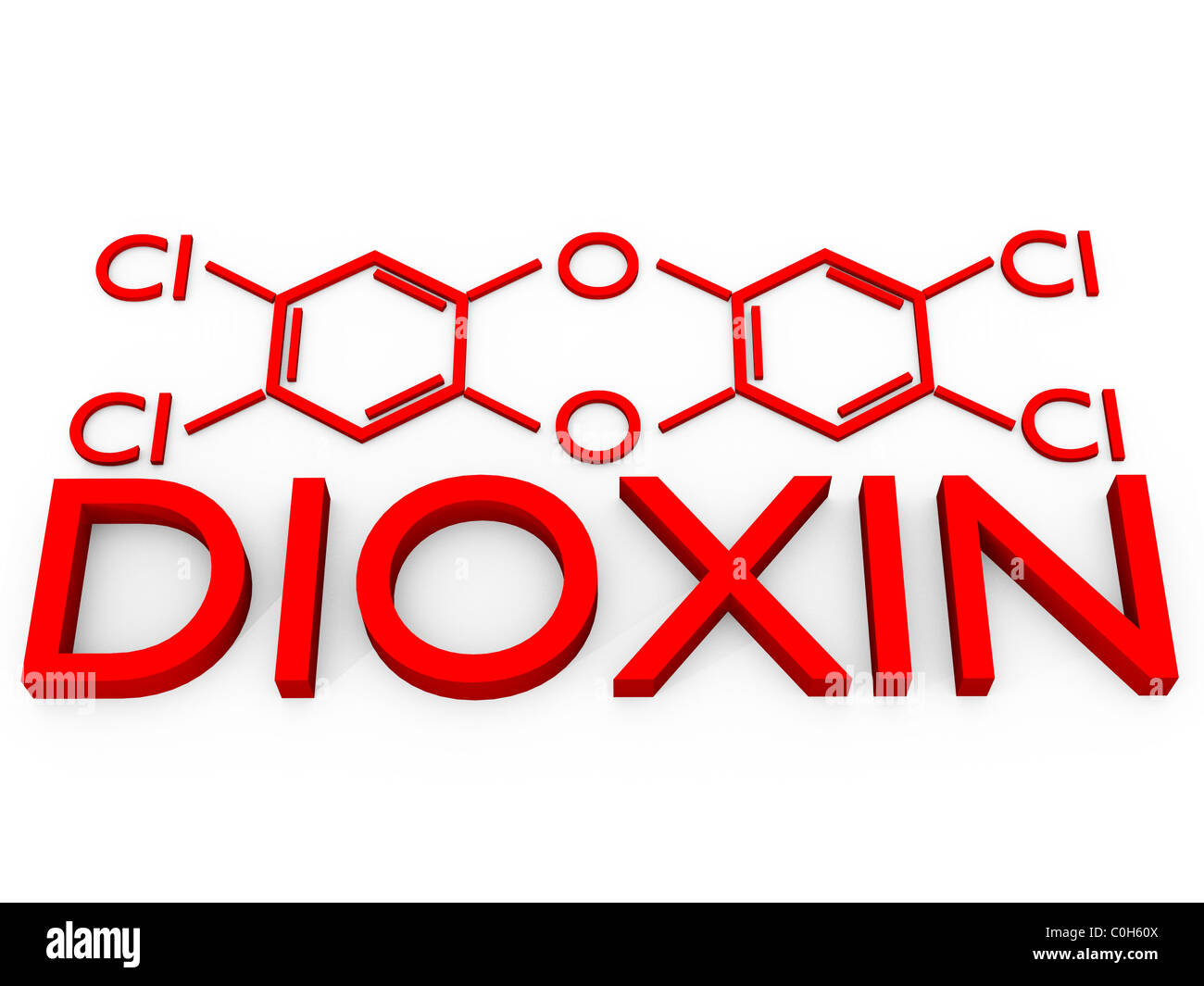 Dioxin molecule hi-res stock photography and images - Alamy