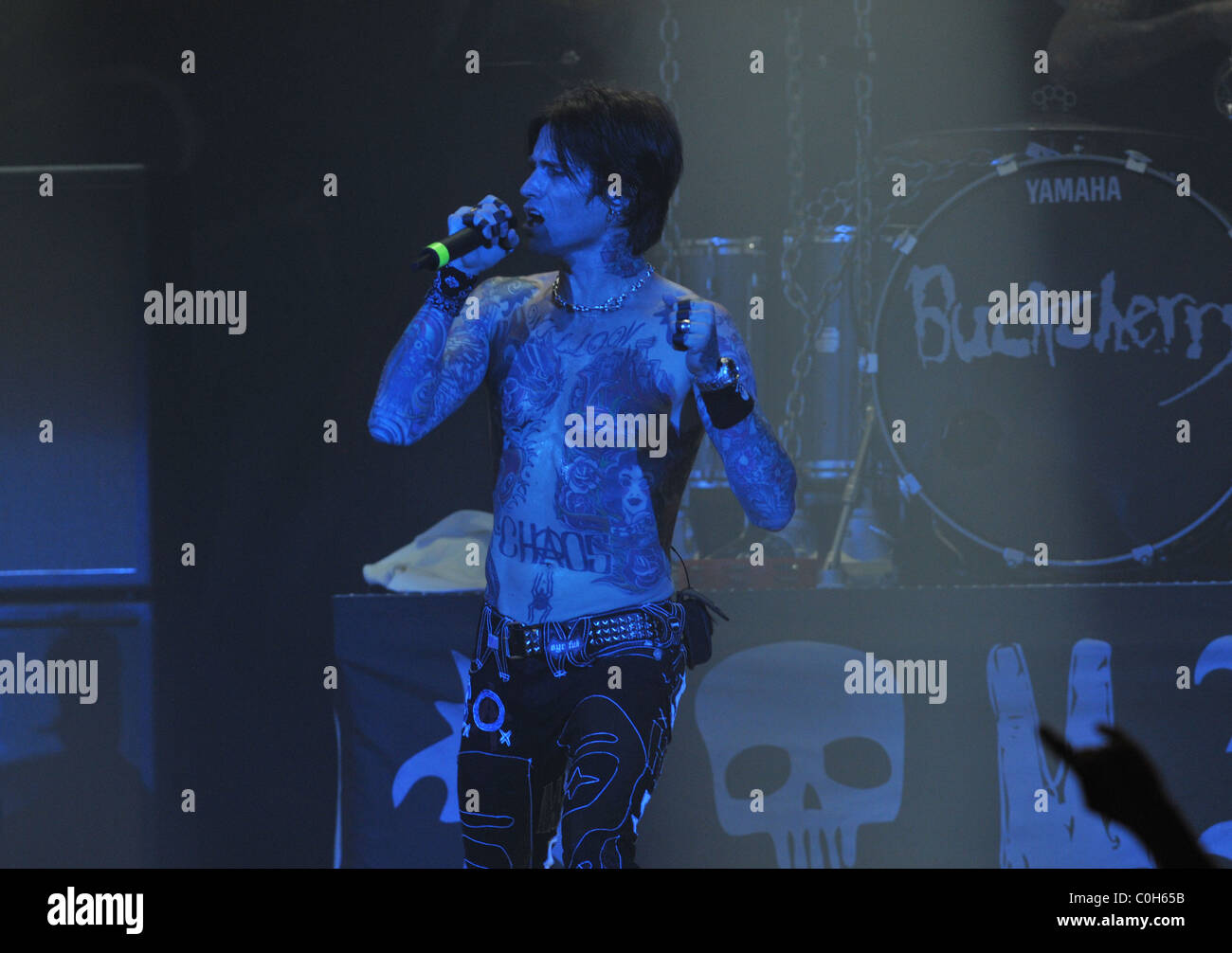 Singer Josh Todd of Buckcherry performing on the opening night of the ...