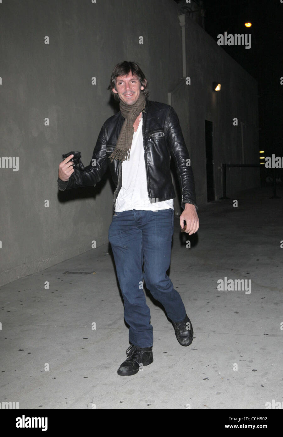 Lucas Haas leaving Crown nightclub Hollywood, California - 02.07.08 ...