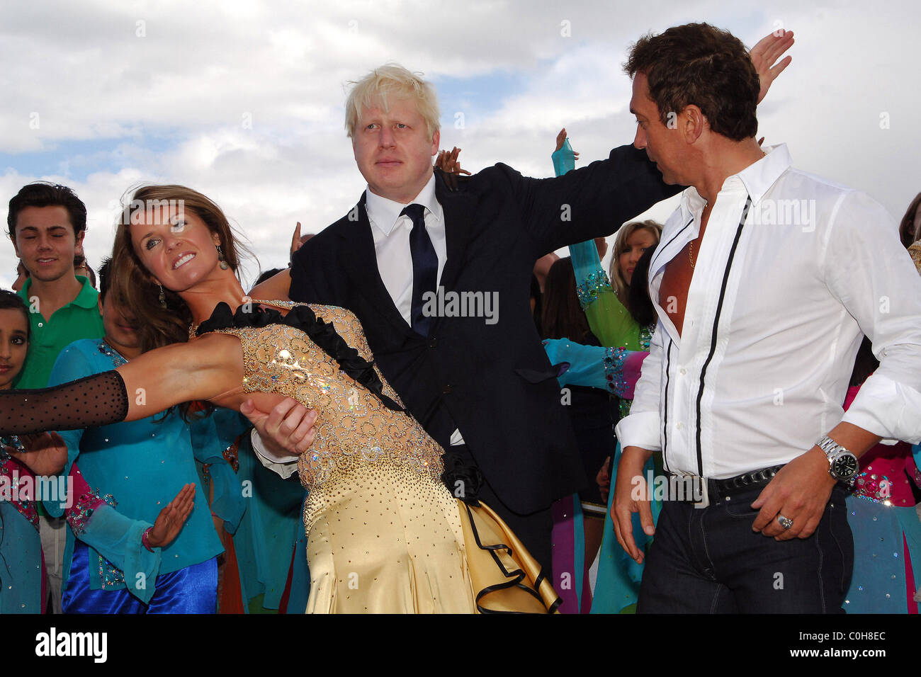 Erin Boag, Boris Johnson and Bruno Tonioli The Big Dance Festival ...