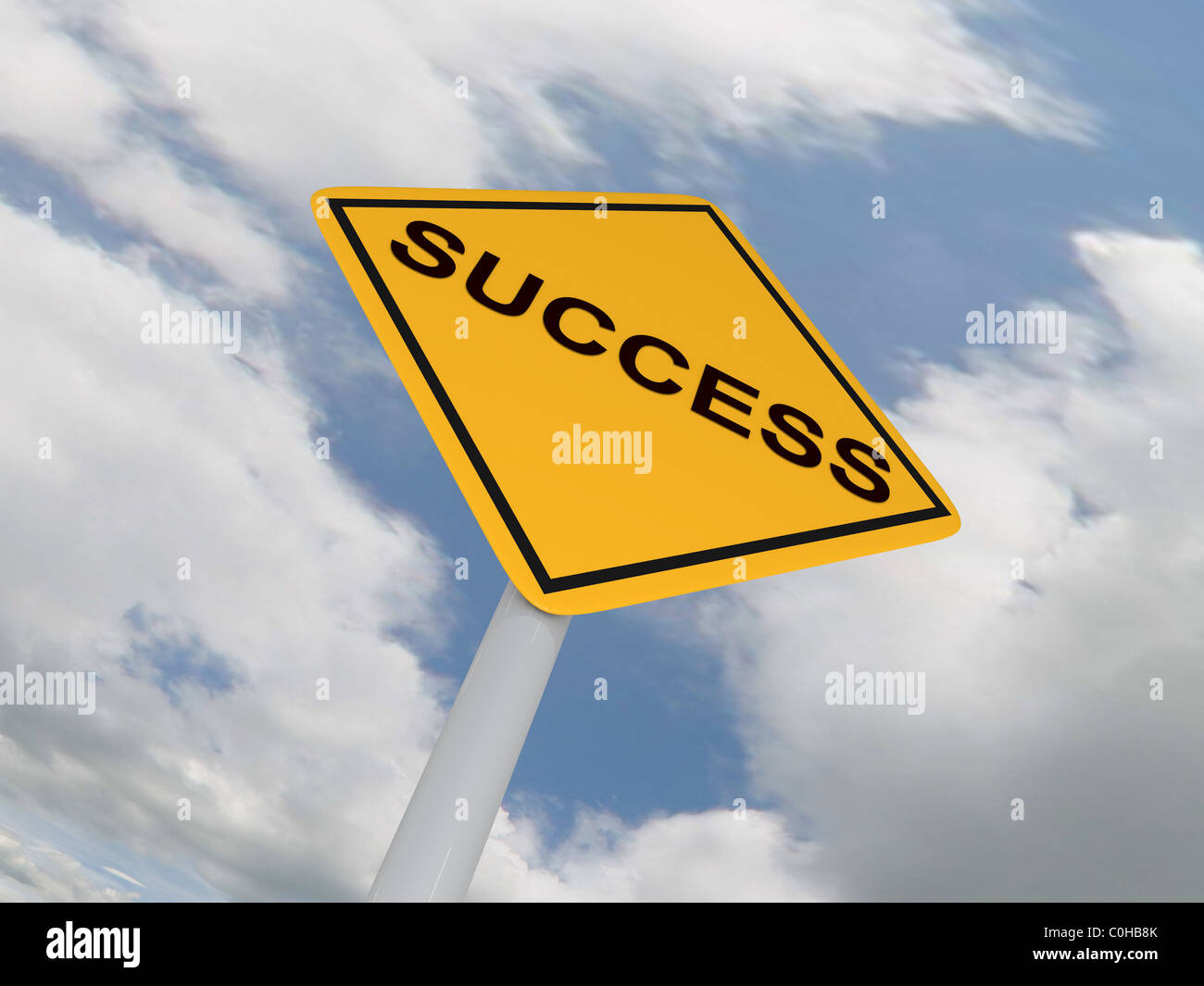 Attention Success ahead Stock Photo - Alamy