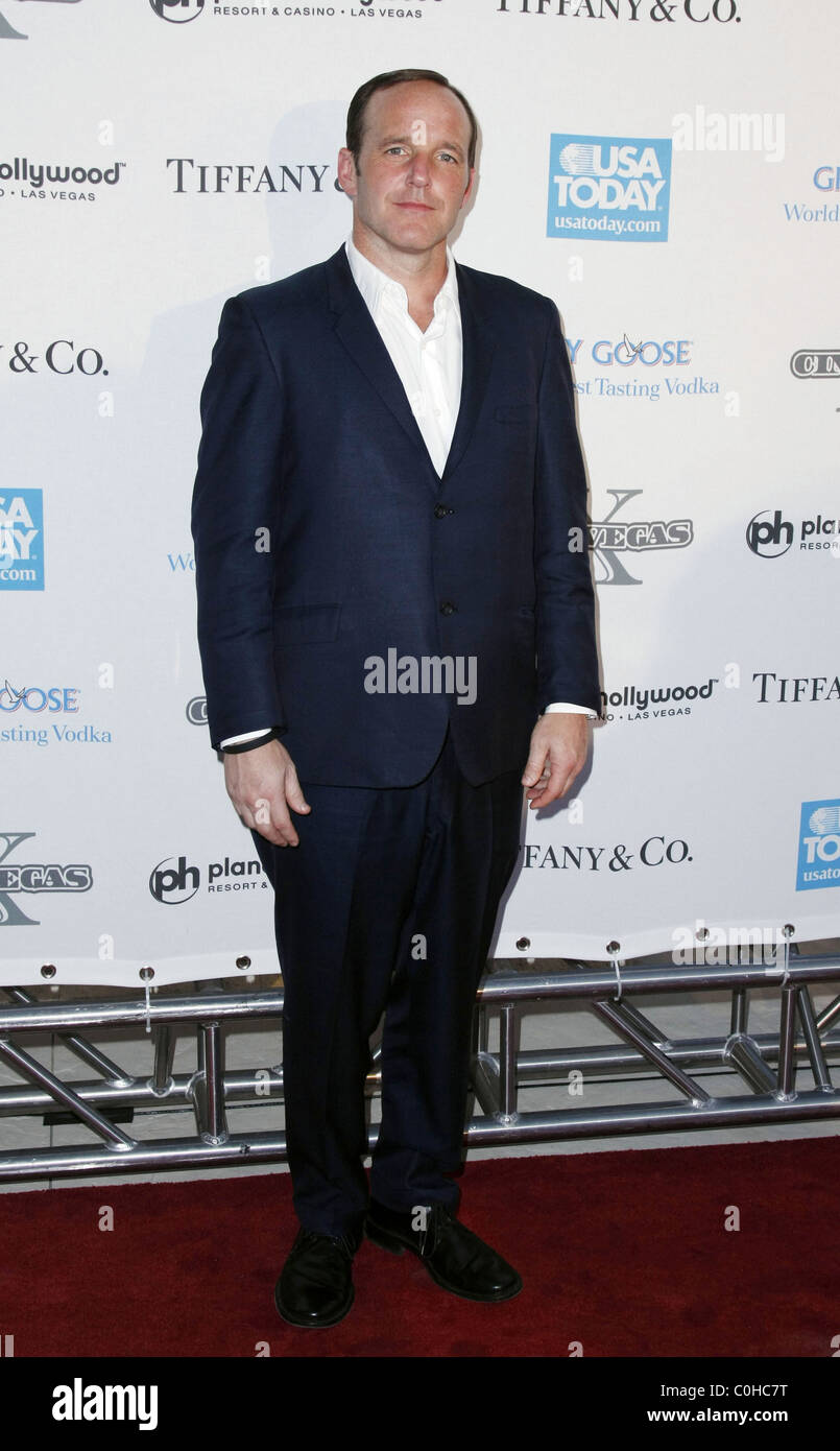 Clark Gregg CineVegas Honorees Reception poolside at Planet Hollywood ...