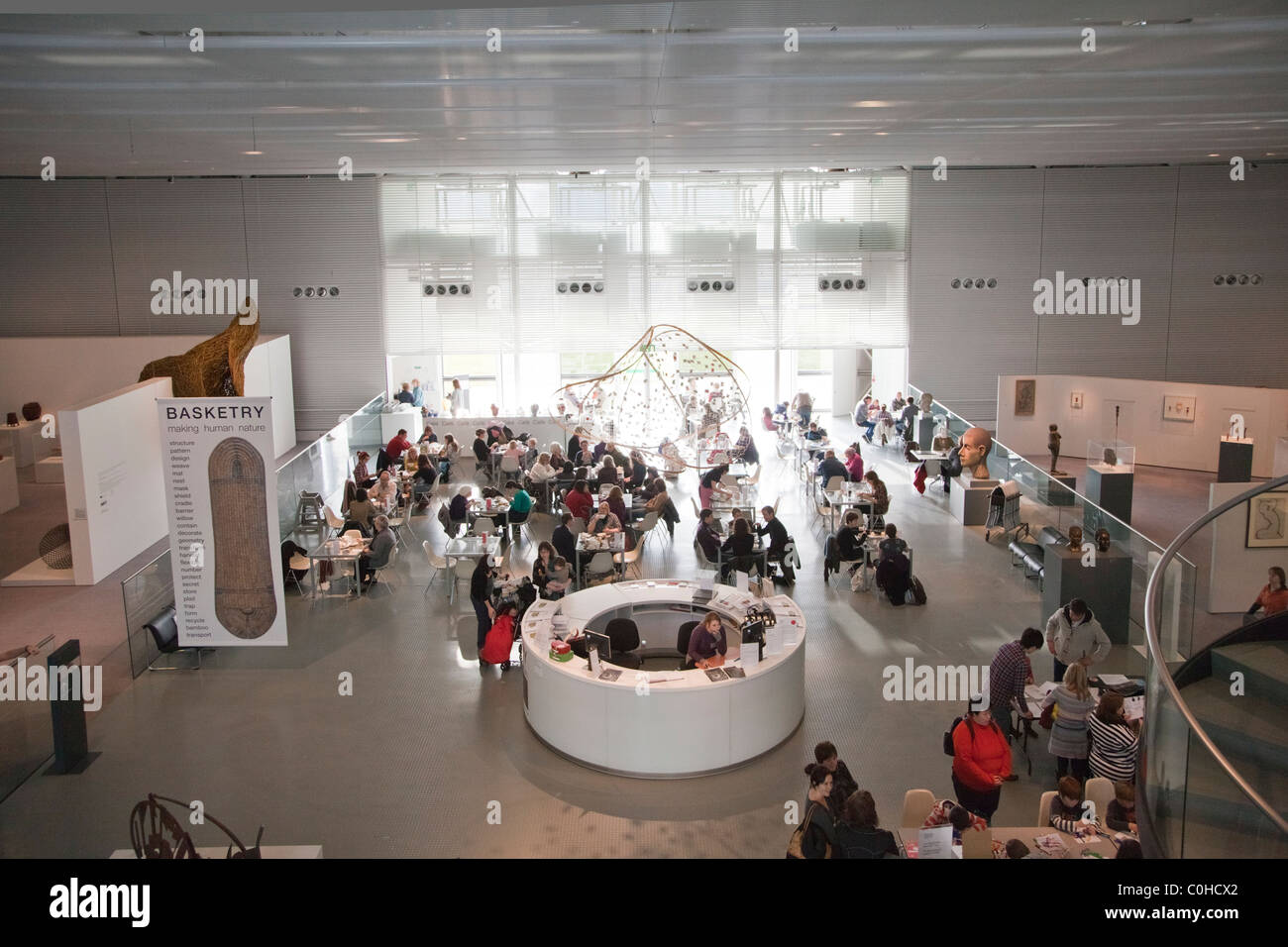 Restaurant area Sainsbury Centre, UEA, Norwich Stock Photo - Alamy