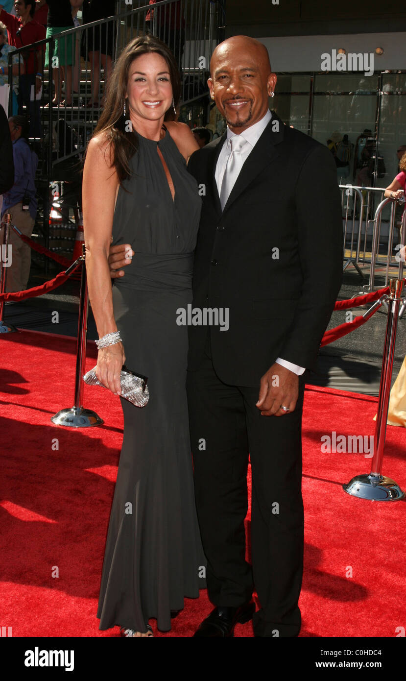 Montel Williams and wife 35th Annual Daytime Emmy Awards at the Kodak ...